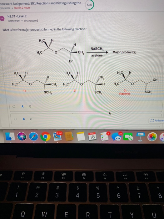 Solved omework Assignment: SN1 Reactions and Distinguishing | Chegg.com Solved omework Assignment: SN1 Reactions and Distinguishing | Chegg.com