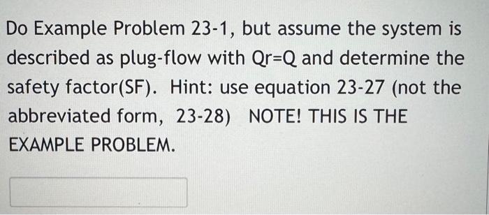 Solved Example 23-1. The town of Lawrence has been directed | Chegg.com