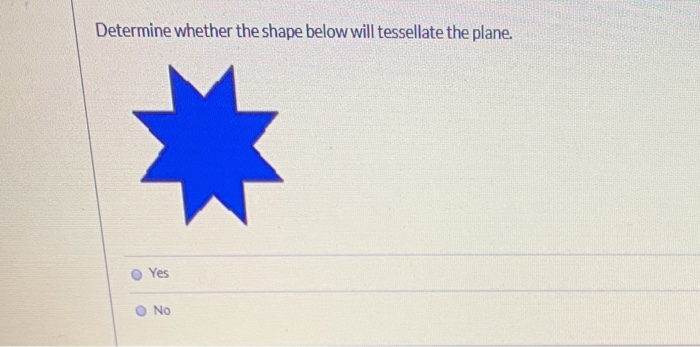 Solved On the grid, identify a tesselation of the plane | Chegg.com