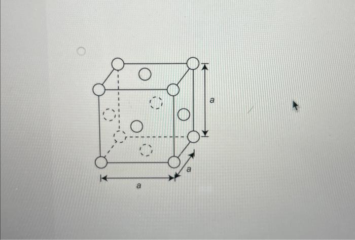 Solved Select the unit cell for the face-centered | Chegg.com