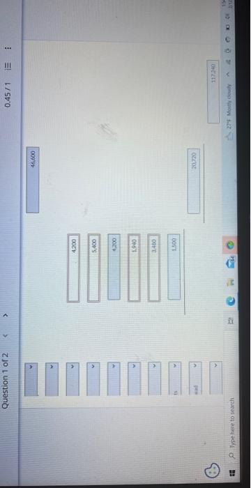 Solved Current Attempt in Progress An analysis of the | Chegg.com