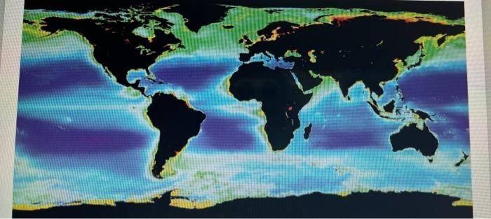 Solved See the map of global ocean phytoplankton biomass | Chegg.com