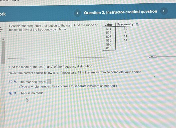 Solved Question 3, Instructor-created question Consider the | Chegg.com