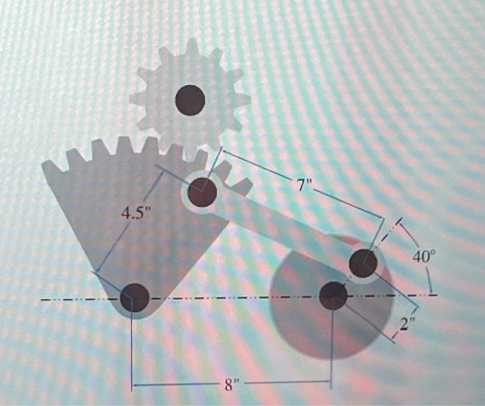Solved For the washing machine agitator mechanism shown in | Chegg.com