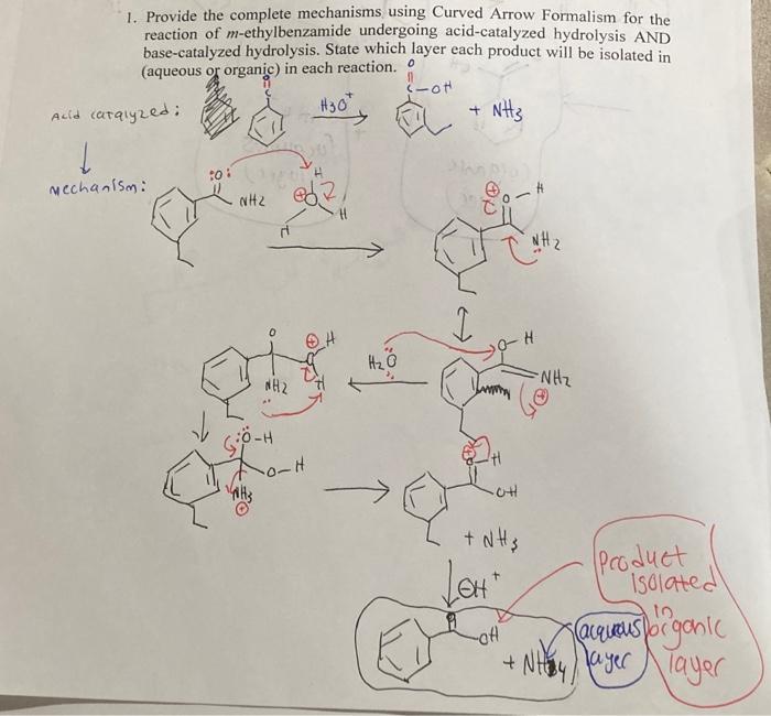 Solved Provide the complete mechanisms using Curved Arrow | Chegg.com