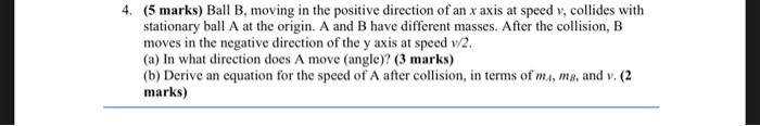 Solved (5 marks) A bullet of mass 10 g strikes a ballistic | Chegg.com