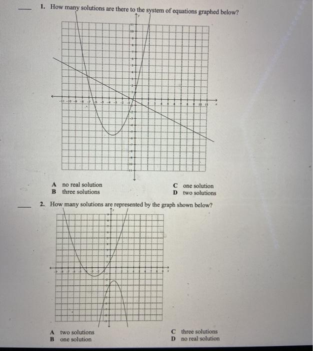Solved 1. How many solutions are there to the system of | Chegg.com