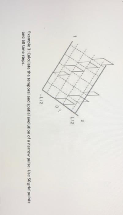 Example 3: Calculate the temporal and spatial | Chegg.com