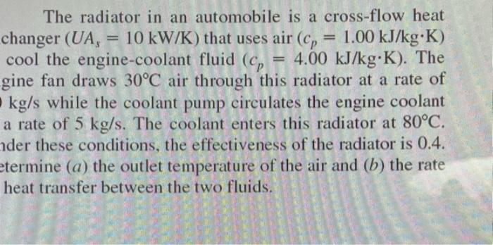 Cross Flow Radiator Diagram 2 -cross Flow Type Radiator
