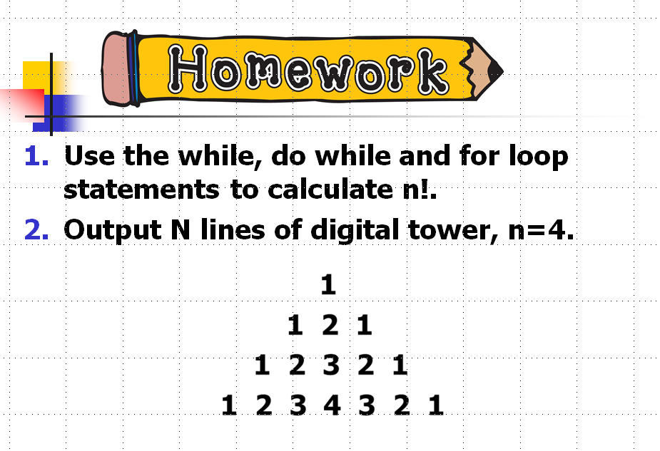 Solved 1. Use the while, do while and for loop statements to | Chegg.com