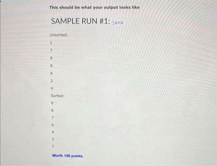 Solved Write the Method public static void | Chegg.com