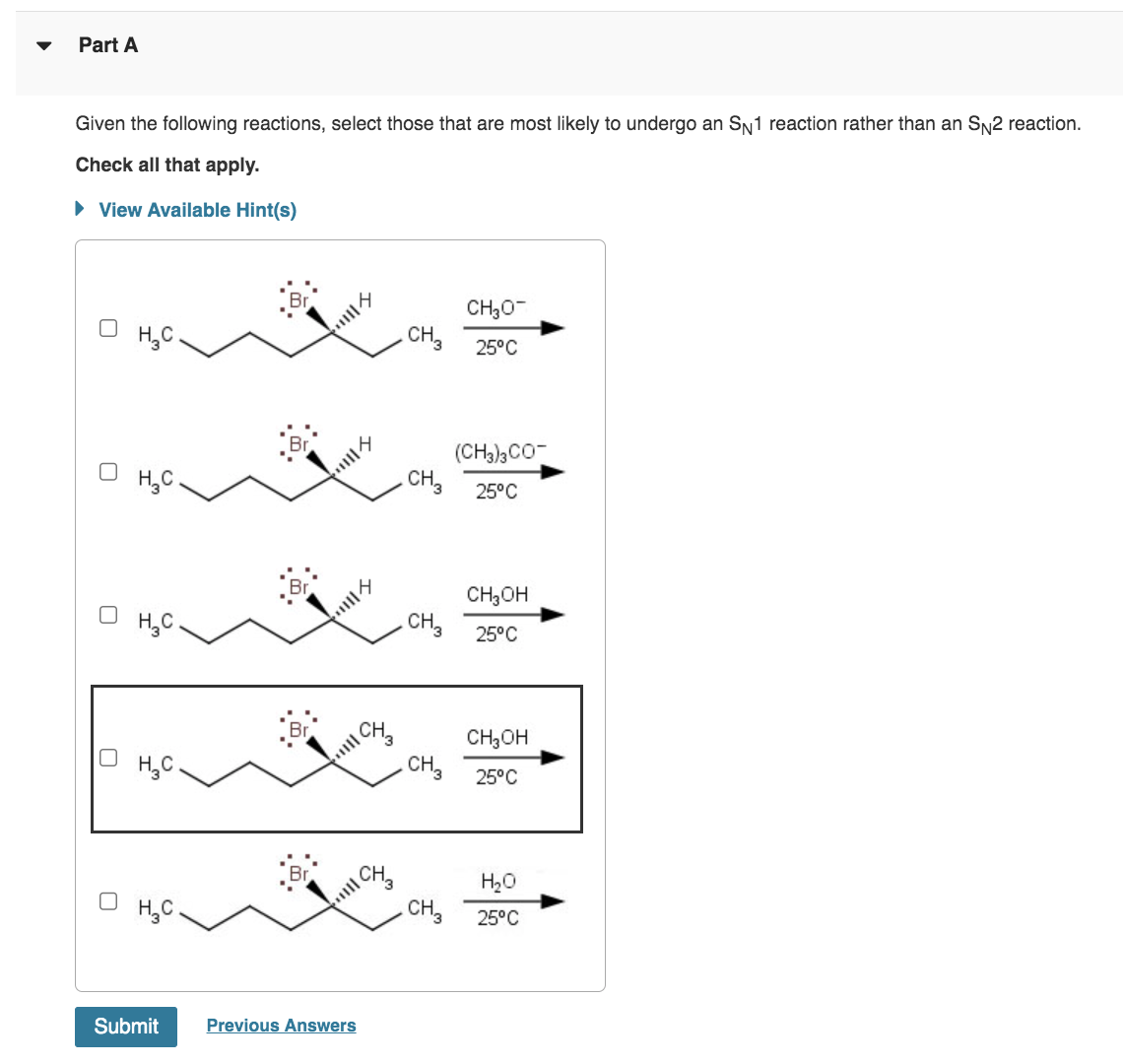 Solved Part AGiven the following reactions, select those | Chegg.com