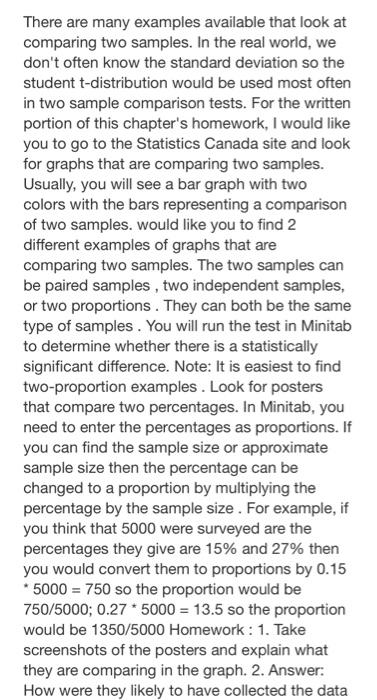 Solved There are many examples available that look at | Chegg.com