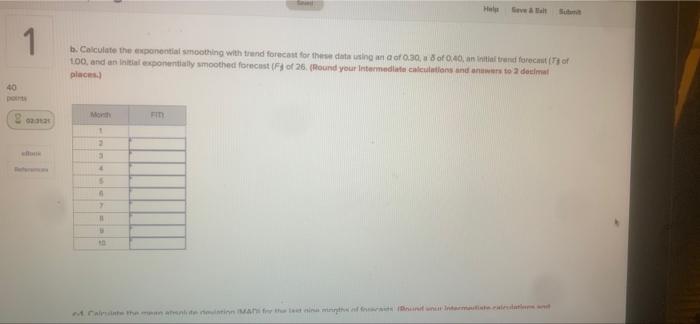 Solved Problem 3-7 (Algo) The following table contains the | Chegg.com