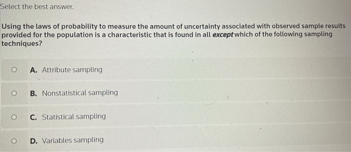 Solved In designing a variables sampling plan for | Chegg.com