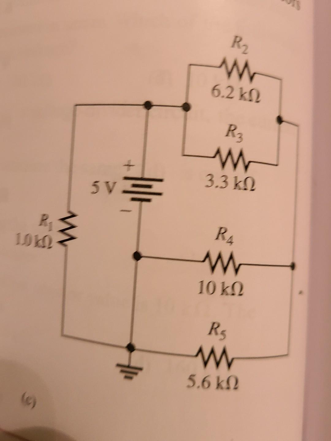 Solved 11. Determine the current through each resistor in | Chegg.com