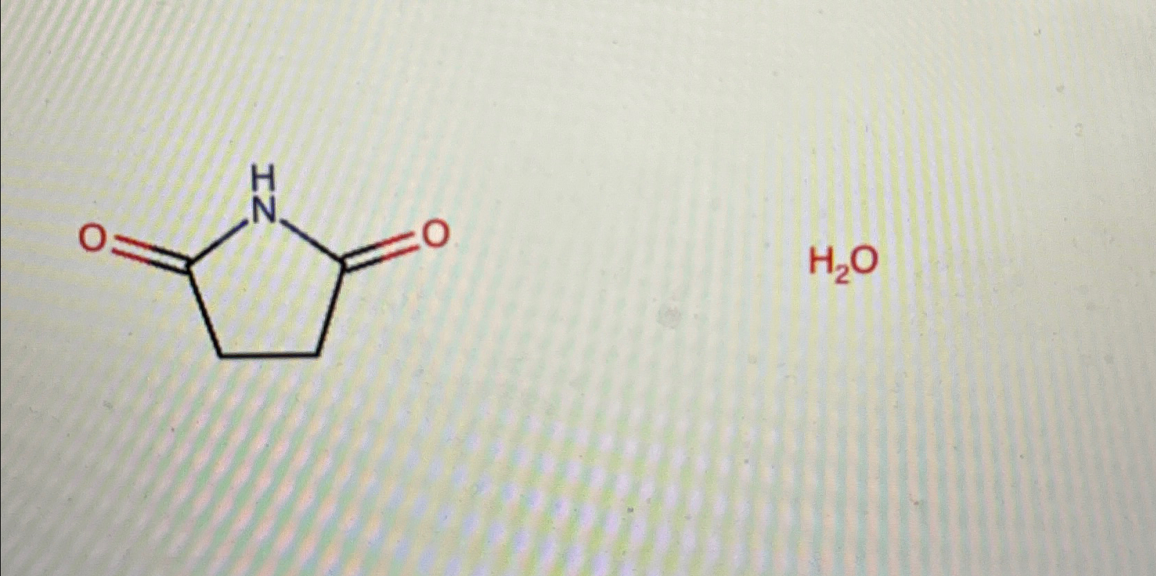 Solved Draw the structure of Succinimide after being put in | Chegg.com