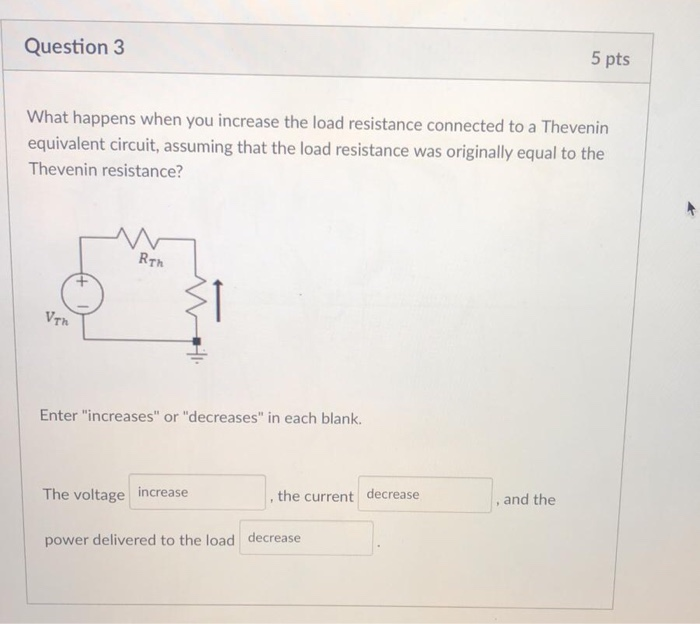 Solved Question 3 5 pts What happens when you increase the | Chegg.com