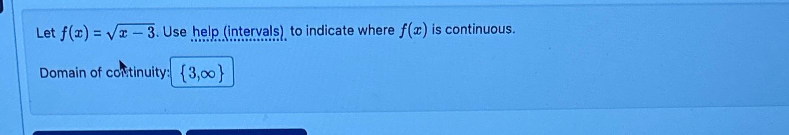 Solved Let f(x)=x-32. ﻿Use help (intervals) ﻿to indicate | Chegg.com