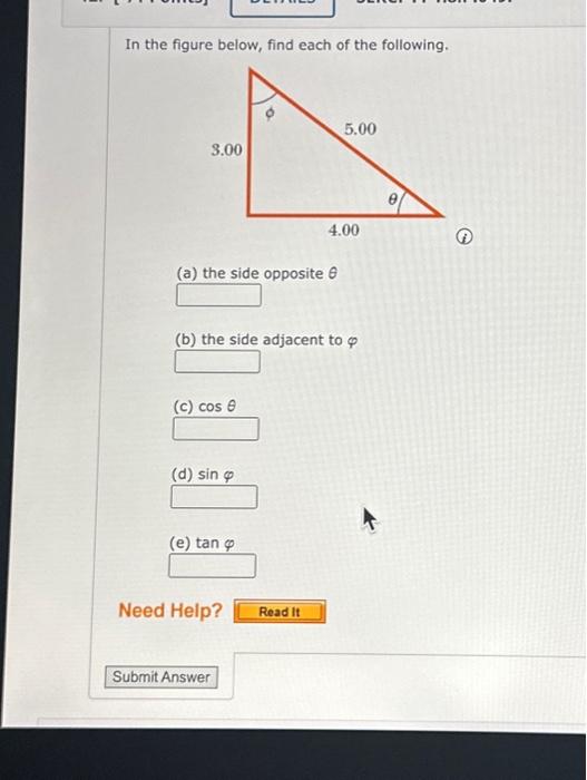 Solved In the figure below, find each of the following. | Chegg.com
