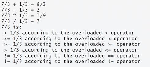 Solved Extend the Rational class for storing fractions in | Chegg.com