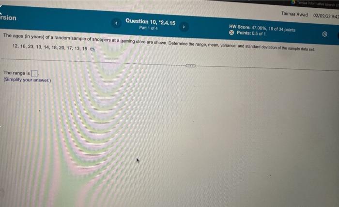 Solved A simple data set has been provided to practice the | Chegg.com