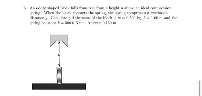 Solved 3. A loop-the-loop track is shown. A small block of | Chegg.com