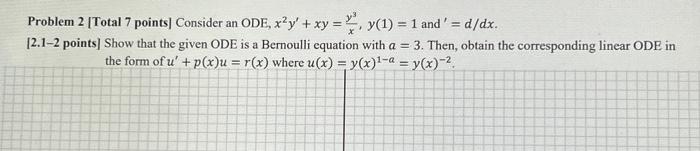 Solved also obtain the general solution u(x) of the linear | Chegg.com