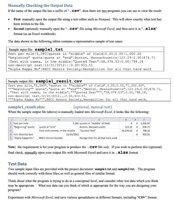 Solved File Format Conversion Program This project involves | Chegg.com