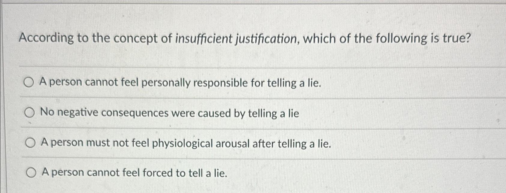 Solved According to the concept of insufficient | Chegg.com