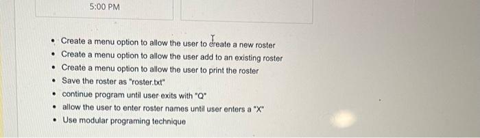 Solved need in python pls help fast do as instructions shown | Chegg.com