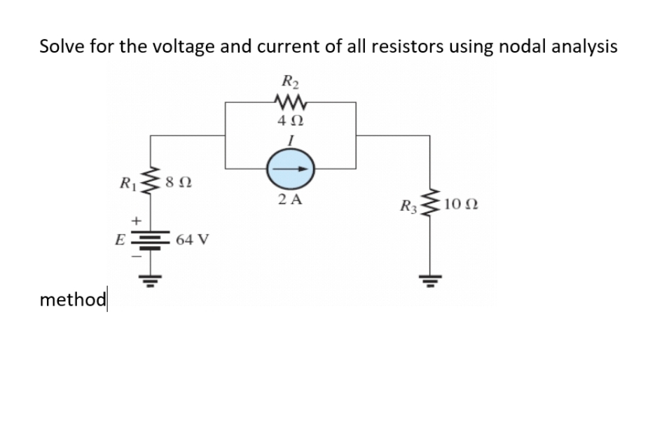 Solved Solve for the voltage and current of all resistors | Chegg.com