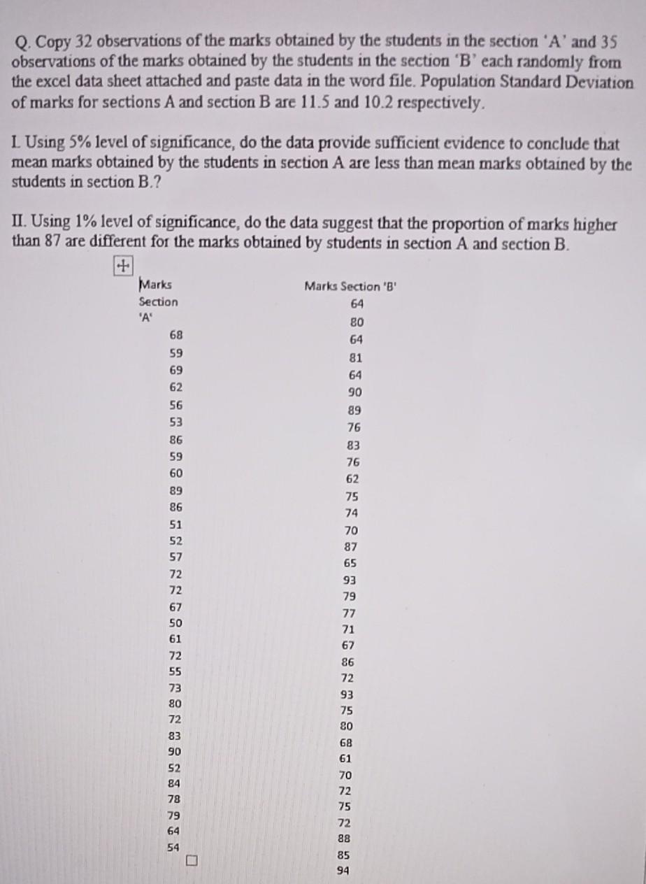 Solved Steps to follow 1. State H0 and H1 2. Decide about | Chegg.com