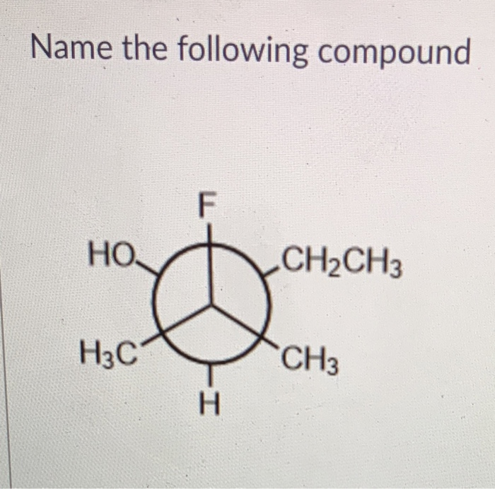 Solved Name the following compound. COOH НО- -Н H— -ОН CH2OH | Chegg.com