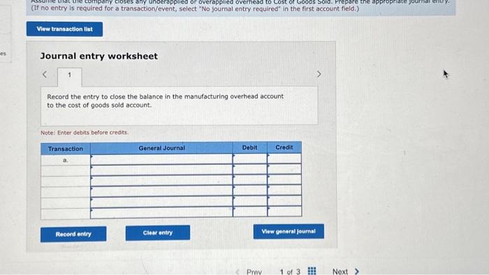 Solved Problem 3-12 (Static) Predetermined Overhead Rate; | Chegg.com