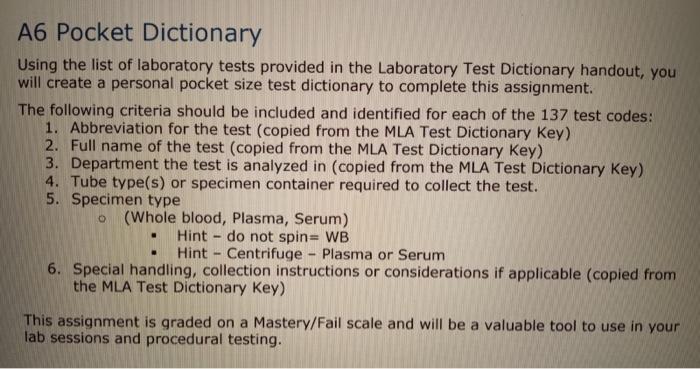 Solved can someone help me to do this pocket dictionary?the | Chegg.com