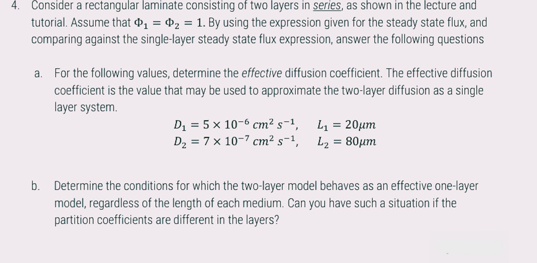 Solved Consider a rectangular laminate consisting of two | Chegg.com