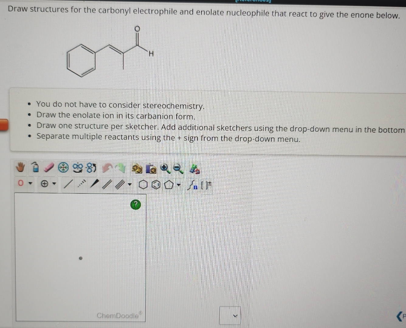 Solved Draw structures for the carbonyl electrophile and | Chegg.com