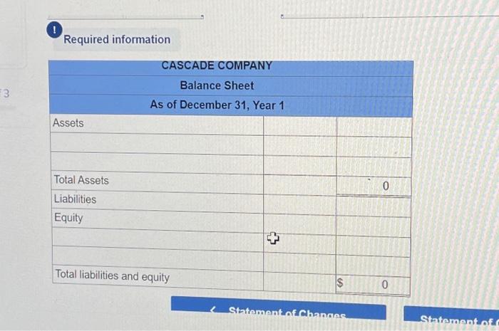 Solved Cascade Company was started on January 1, Year 1, | Chegg.com