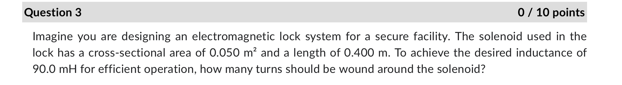 Solved Question 3010 ﻿pointsImagine you are designing an | Chegg.com