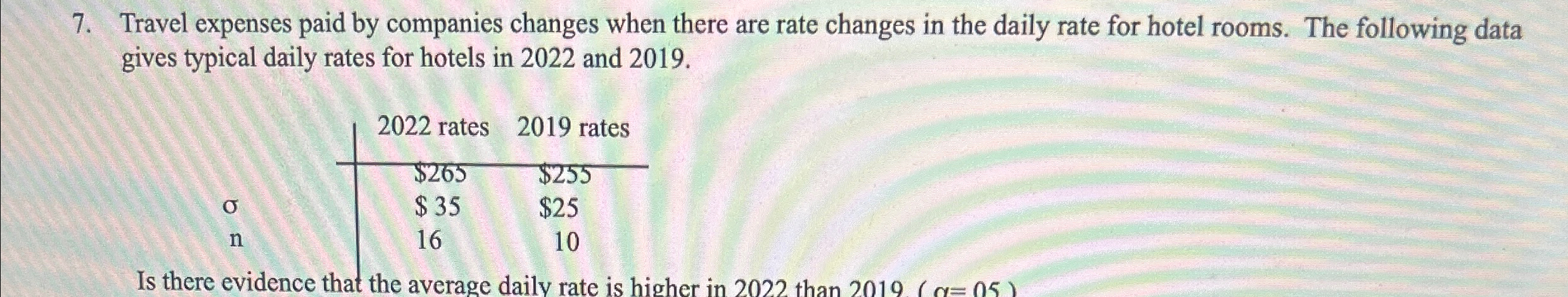 Solved Travel expenses paid by companies changes when there | Chegg.com