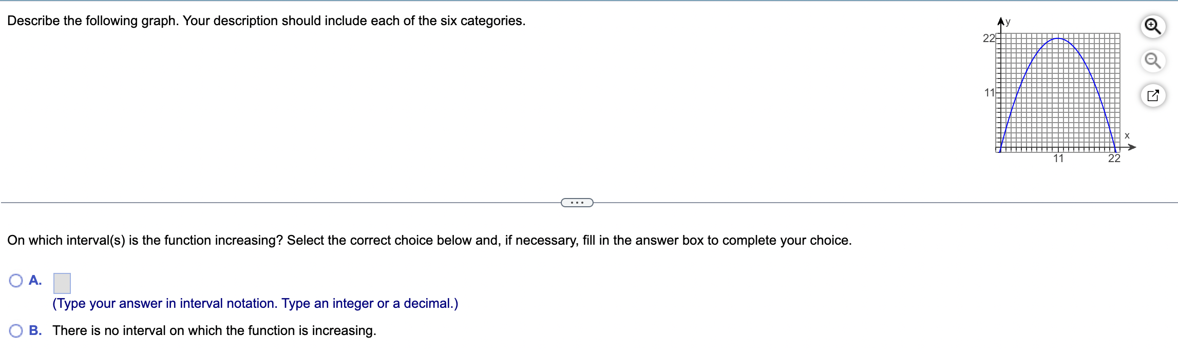 Solved 2.1 ﻿# 3 ﻿On which interval(s) ﻿is the function | Chegg.com