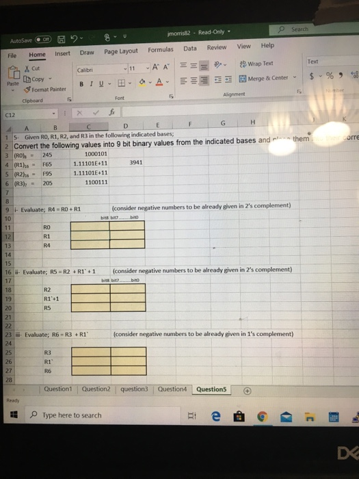 Solved Search AutoSave jmorris82 - Read-Only- ON GO Data | Chegg.com