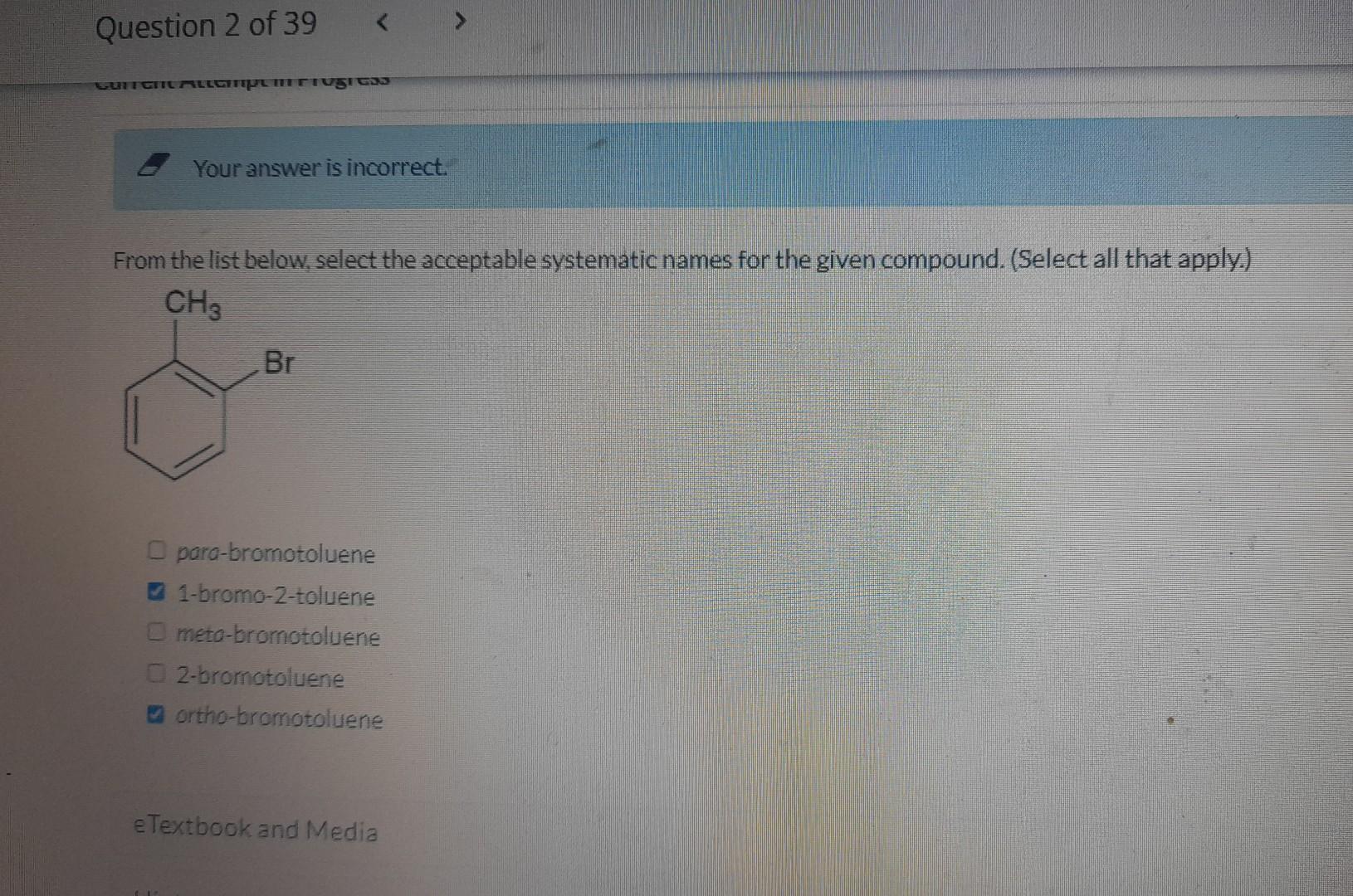 Solved From the list below, select the acceptable systematic | Chegg.com