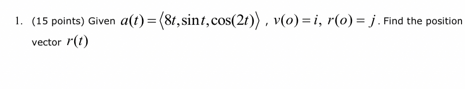 Solved (15 ﻿points) ﻿Given | Chegg.com