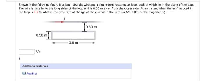 Solved Shown In The Following Figure Is A Long Straight 
