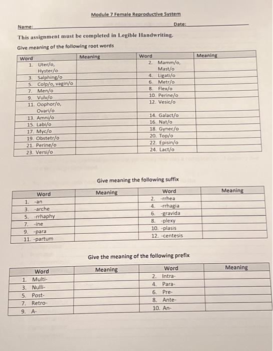 Solved This assignment must be completed in Legible | Chegg.com