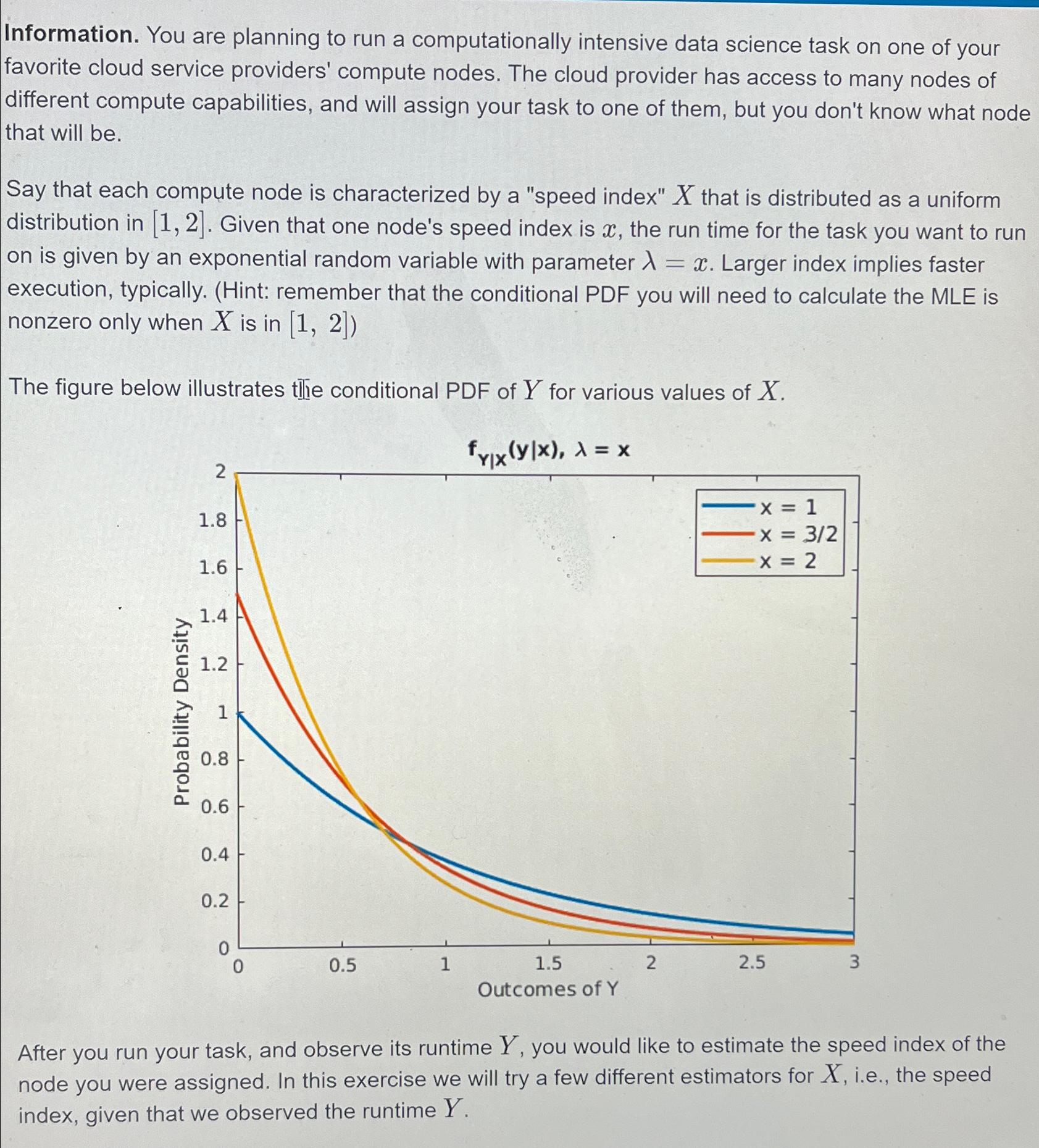 Solved Information. You are planning to run a | Chegg.com