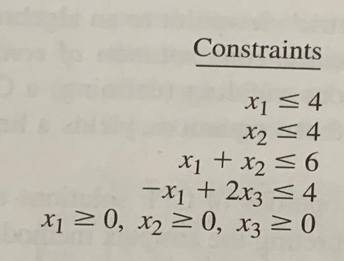 Solved Find the optimal solution graphically when the | Chegg.com