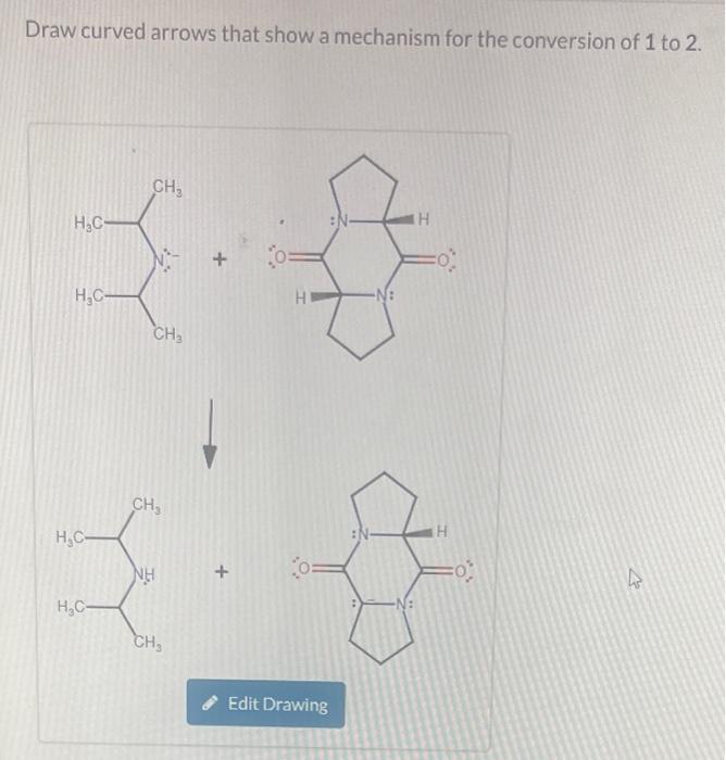 Solved draw curved arrows that show a mechanism for the | Chegg.com